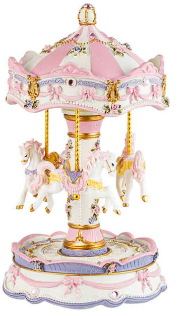WHITE HORSE CAROUSEL – Panda Gifts Australia Pty Ltd