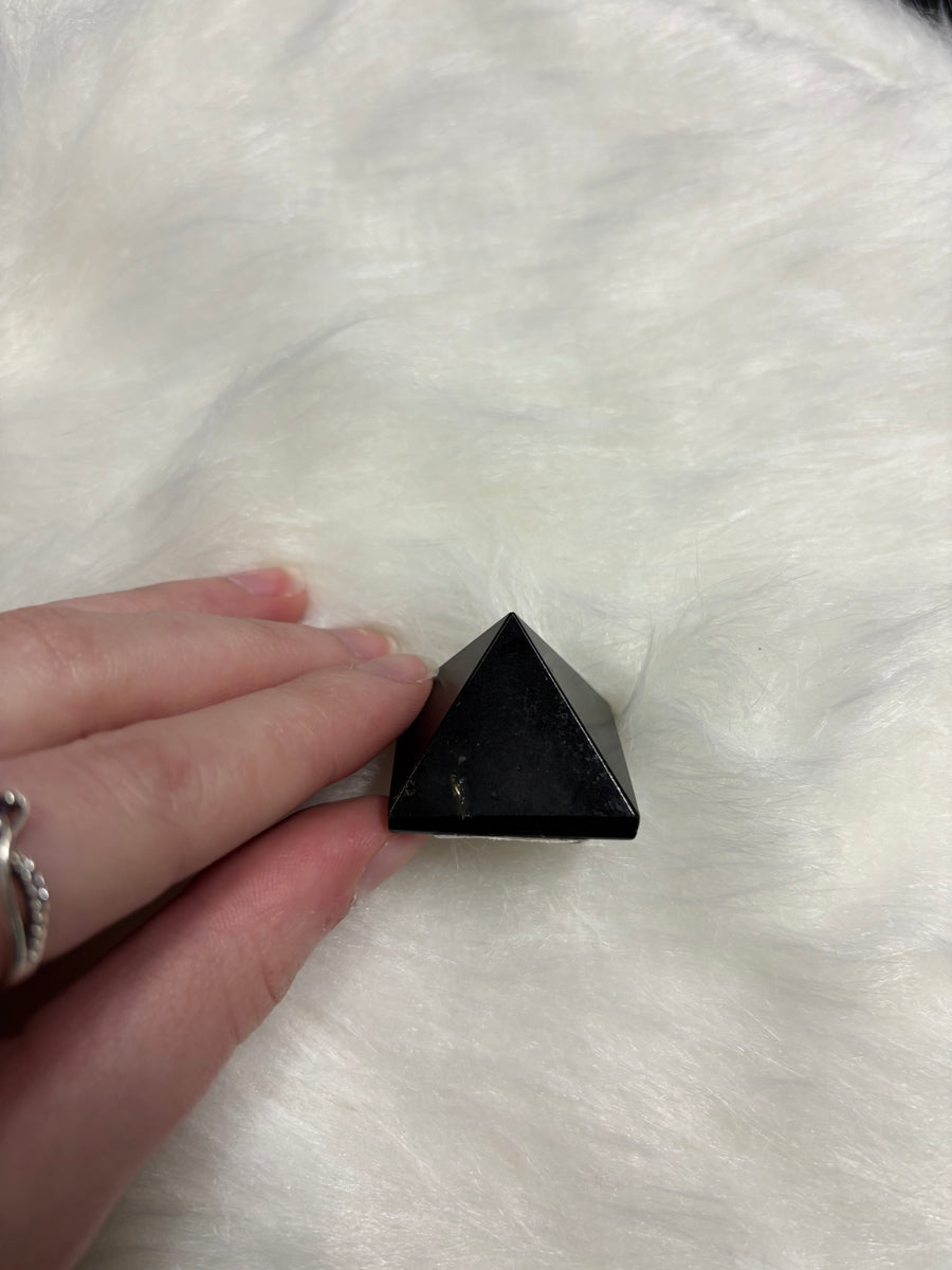 Black Tourmaline Small Pyramid – Panda Gifts Australia Pty Ltd